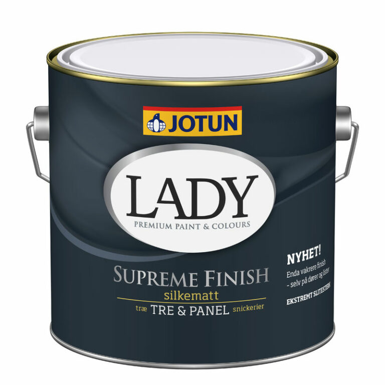 Jotun LADY Supreme Finish 15 12182 GENTLE WHISPER 2,7L | Malbedst.dk